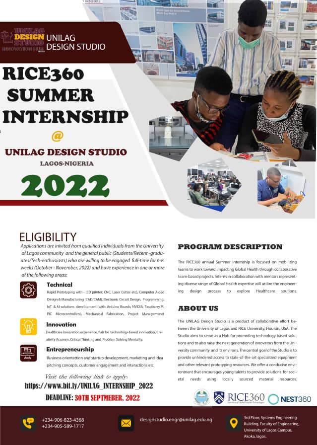 Home | Innovation and Technology Management Office | University of Lagos