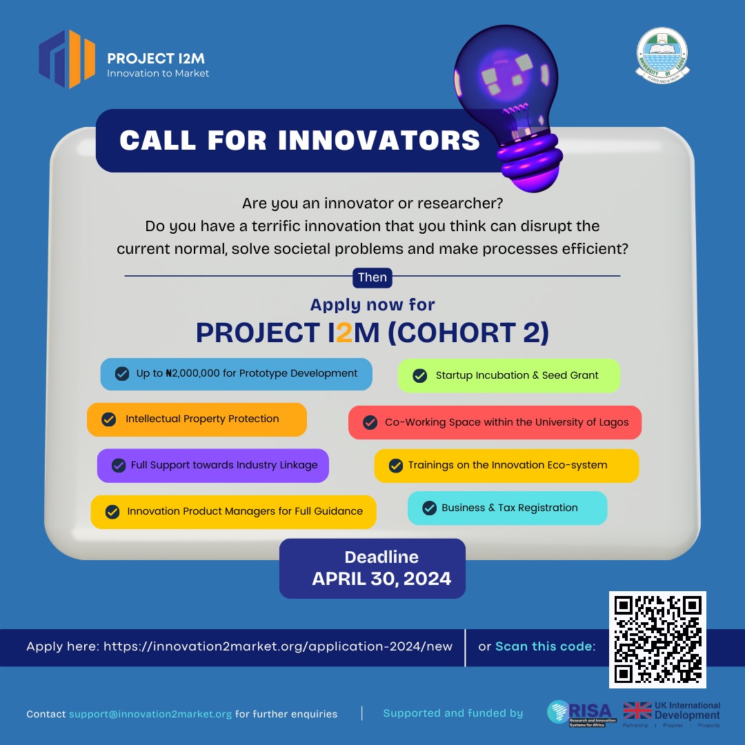 Home | Innovation and Technology Management Office | University of Lagos